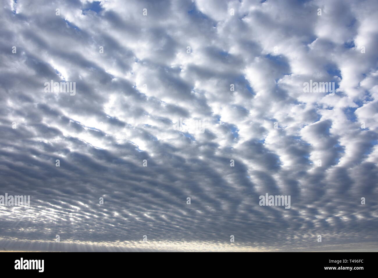 Altocumulus clouds -Fotos und -Bildmaterial in hoher Auflösung – Alamy