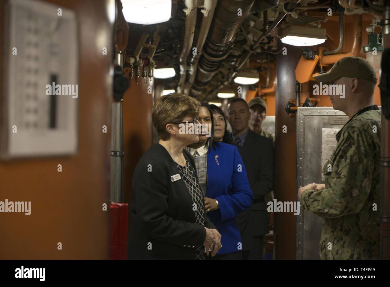Ballistik raketen u boot uss pennsylvania ssbn 735 Stockfotos und ...