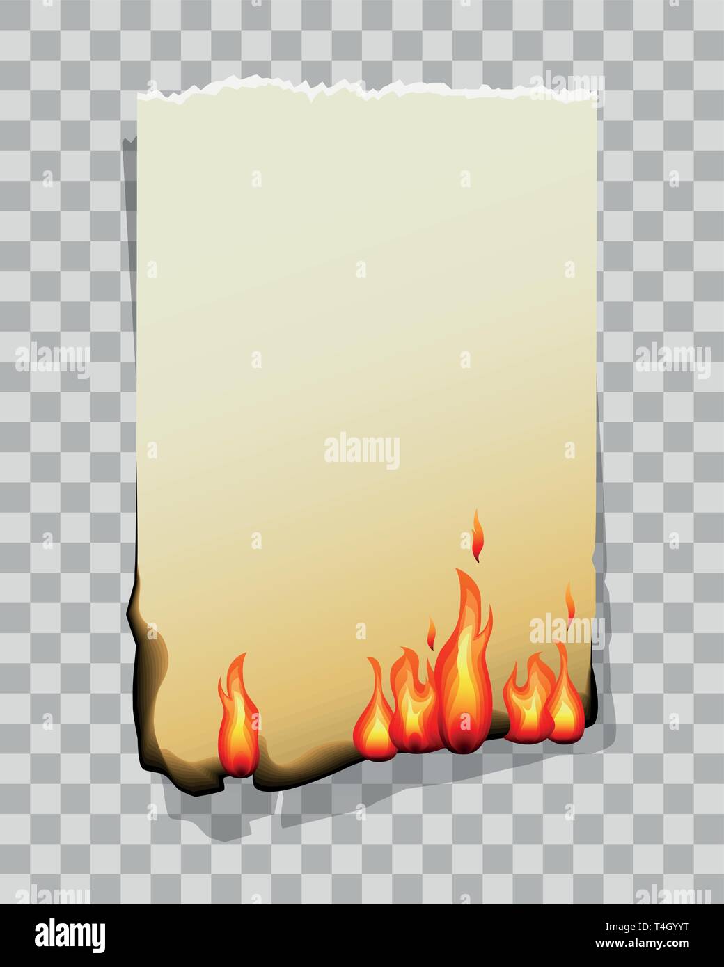 Verbrannter hintergrund Stock-Vektorgrafiken kaufen - Alamy