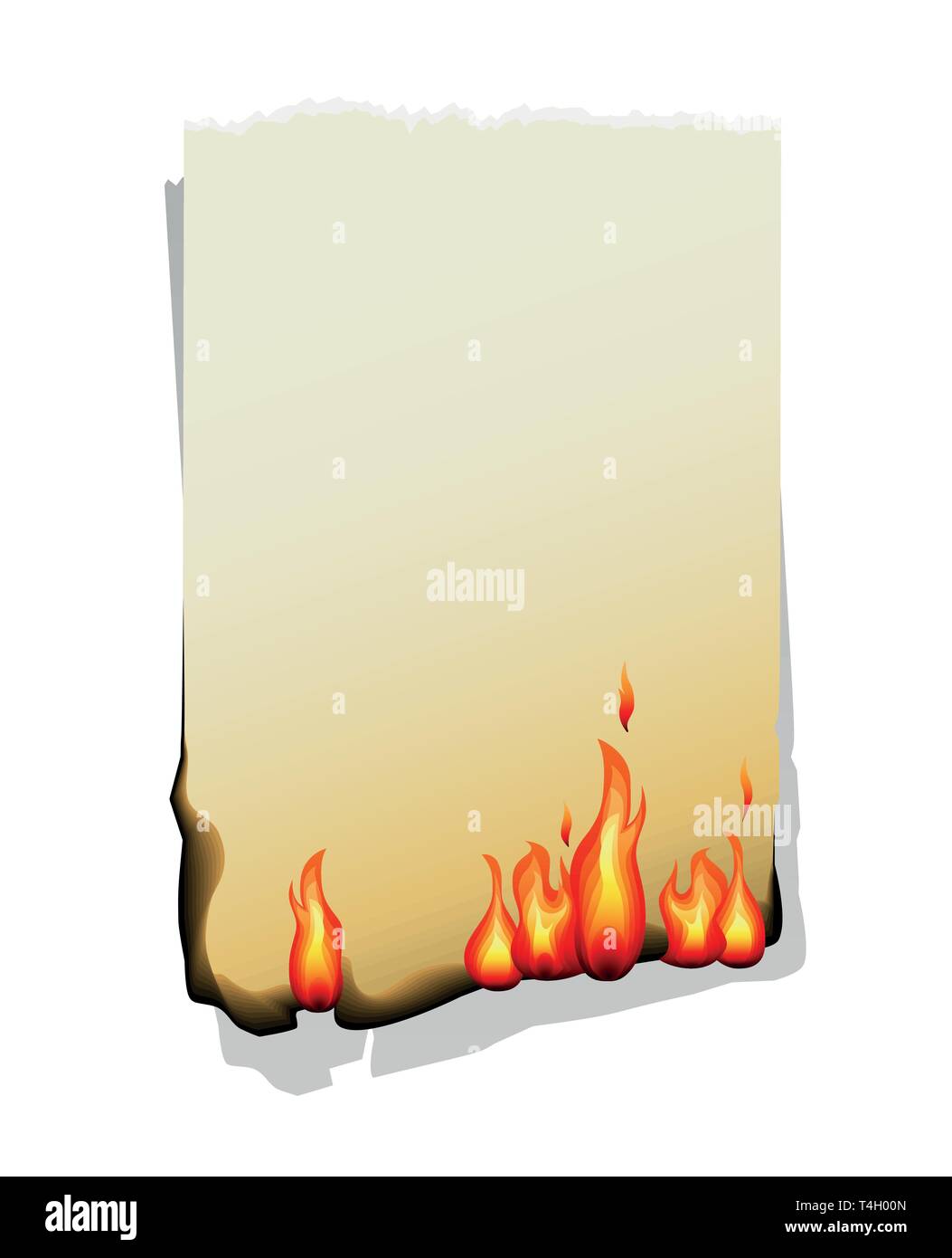 Verbrannter hintergrund Stock-Vektorgrafiken kaufen - Alamy