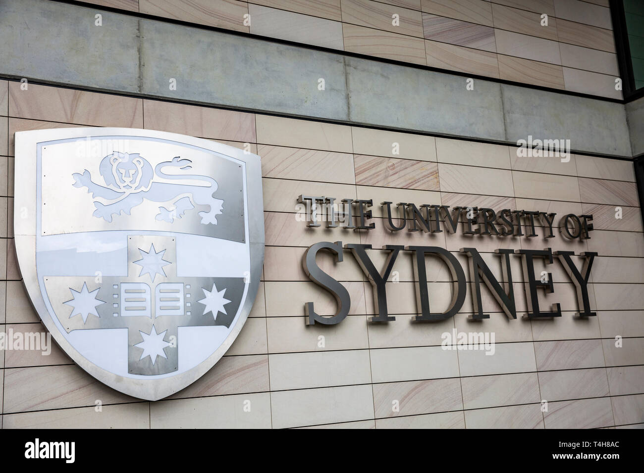 Universität Sydney Zeichen und Logos, Sydney, Australien ...