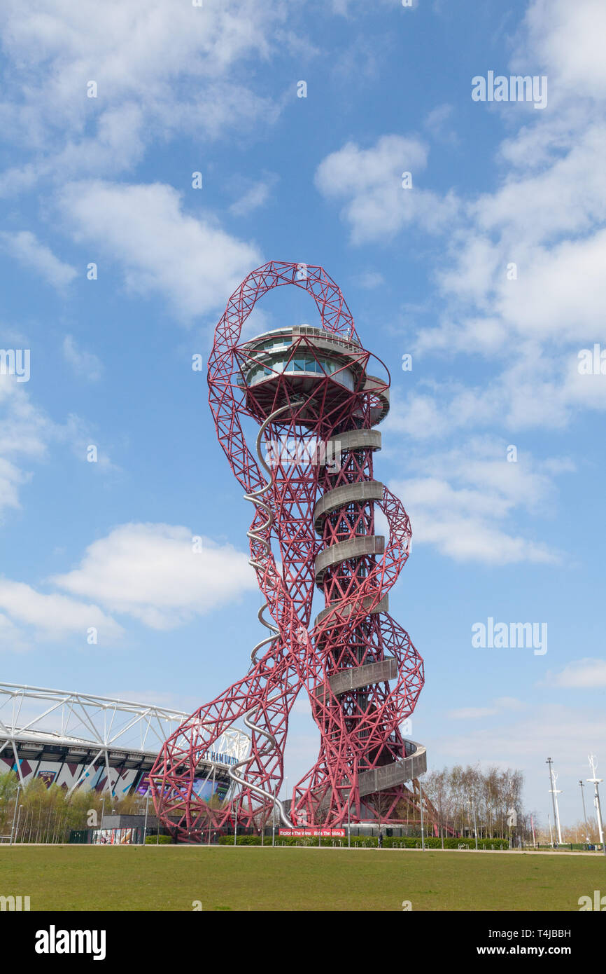 Orbit Tower London Stockfotos und -bilder Kaufen - Alamy