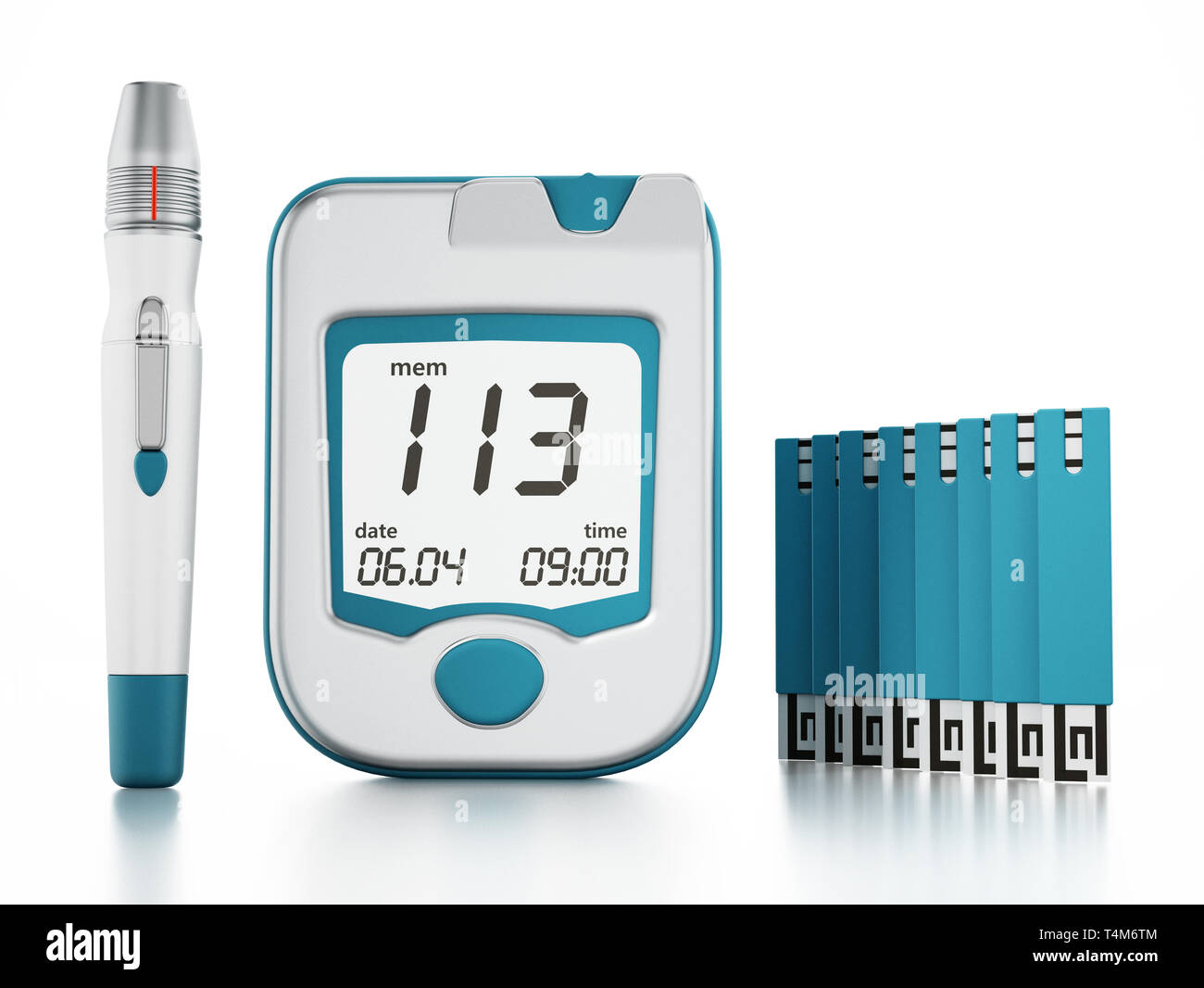 Blood glucose analysis -Fotos und -Bildmaterial in hoher Auflösung – Alamy