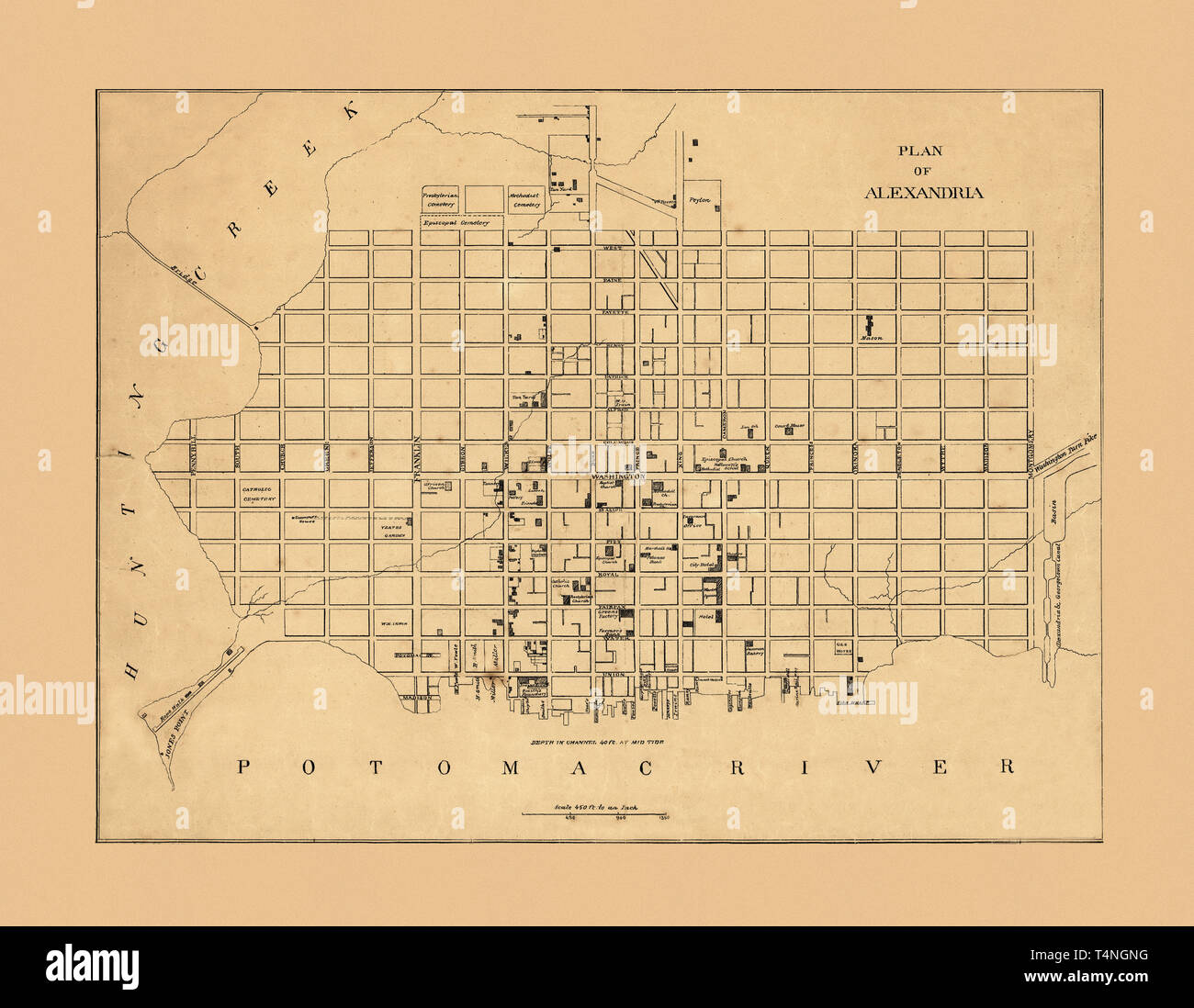 Old map of alexandria -Fotos und -Bildmaterial in hoher Auflösung – Alamy