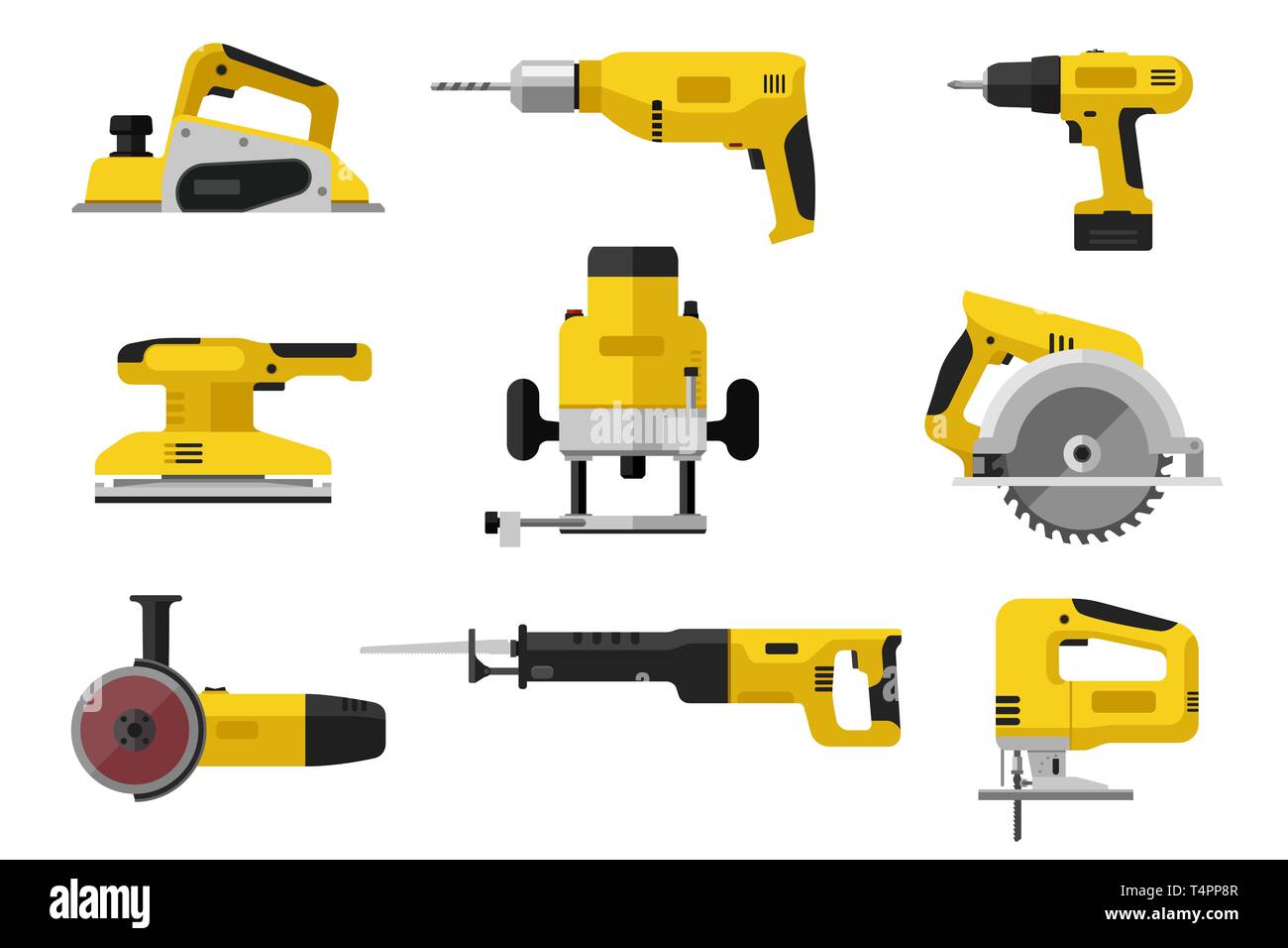 Power tool Stock-Vektorgrafiken kaufen - Alamy