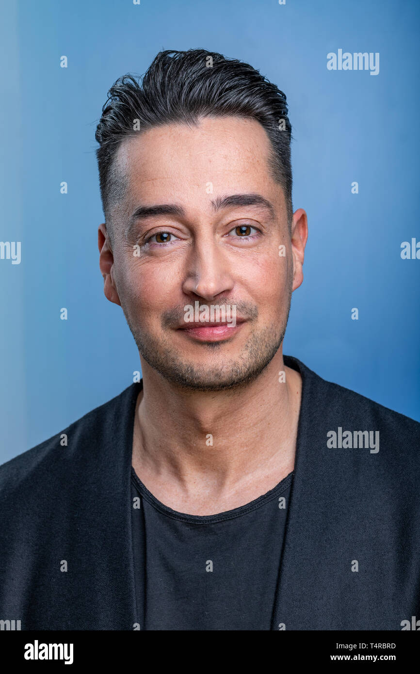 Leipzig, Deutschland. 12 Apr, 2019. Der Magier Farid, in der MDR ...