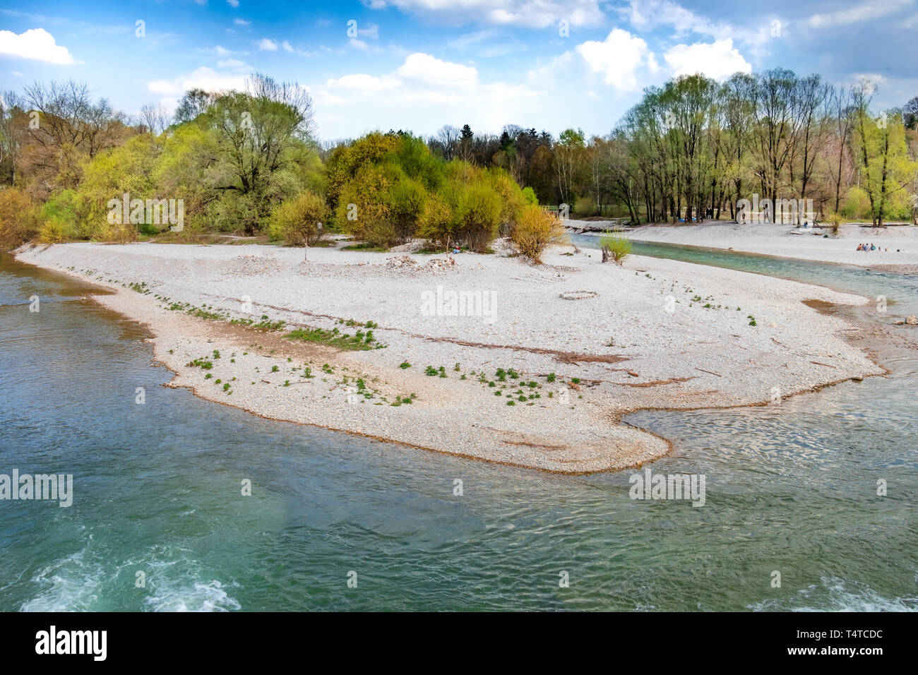 Flaucher at isar river -Fotos und -Bildmaterial in hoher Auflösung – Alamy