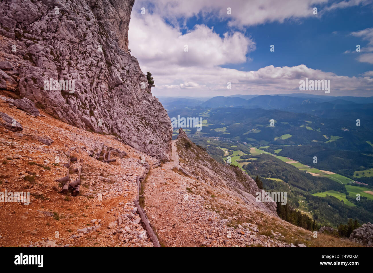 Wandern an der Rax in der Raxalpe Stockfotografie - Alamy