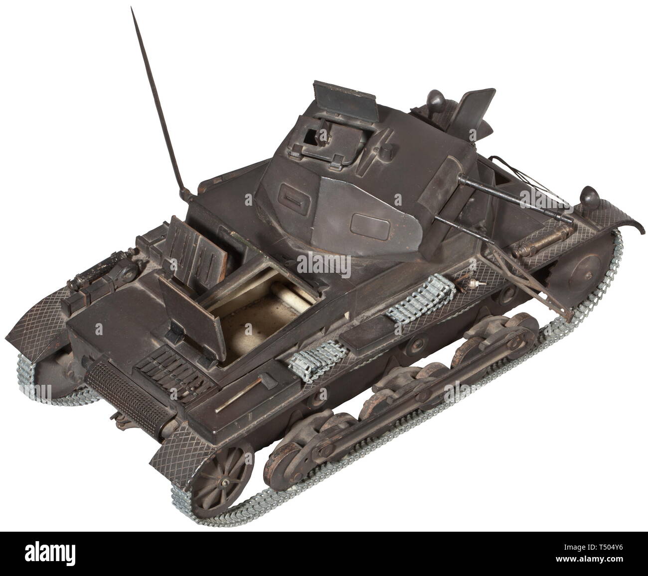 Ein Modell einer Panzerkampfwagen II detaillierte Verarbeitung ...