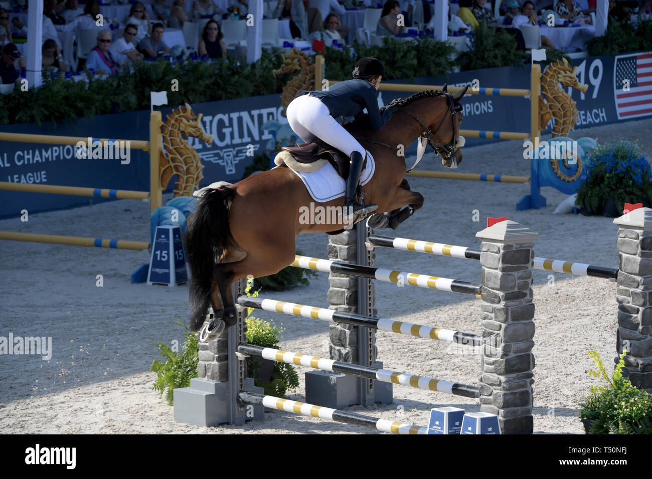 Miami, Florida, USA. 19. April 2019. MIAMI BEACH, FL - 19. April ...