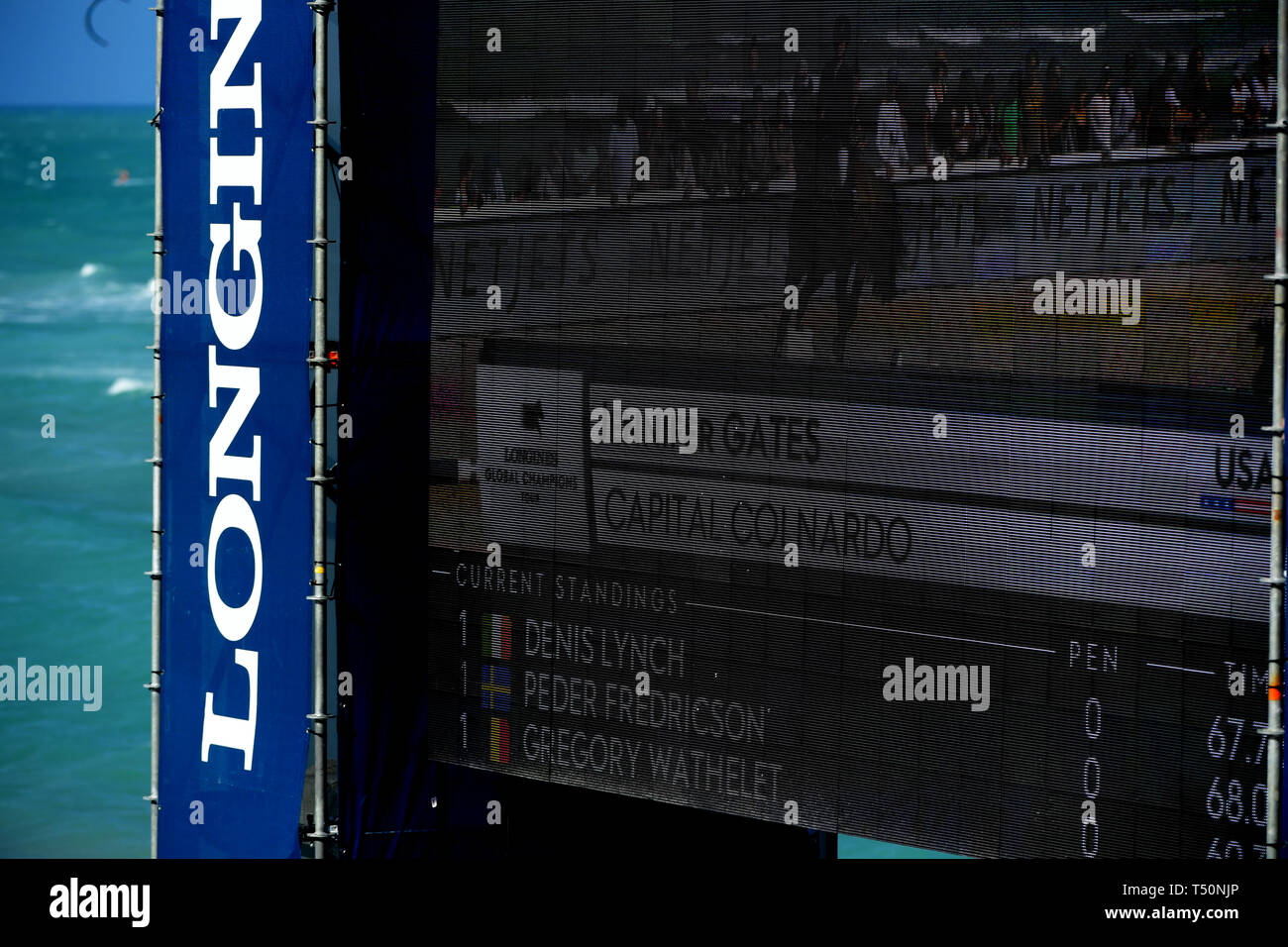 Miami, Florida, USA. 19. April 2019. MIAMI BEACH, FL - 19. April ...