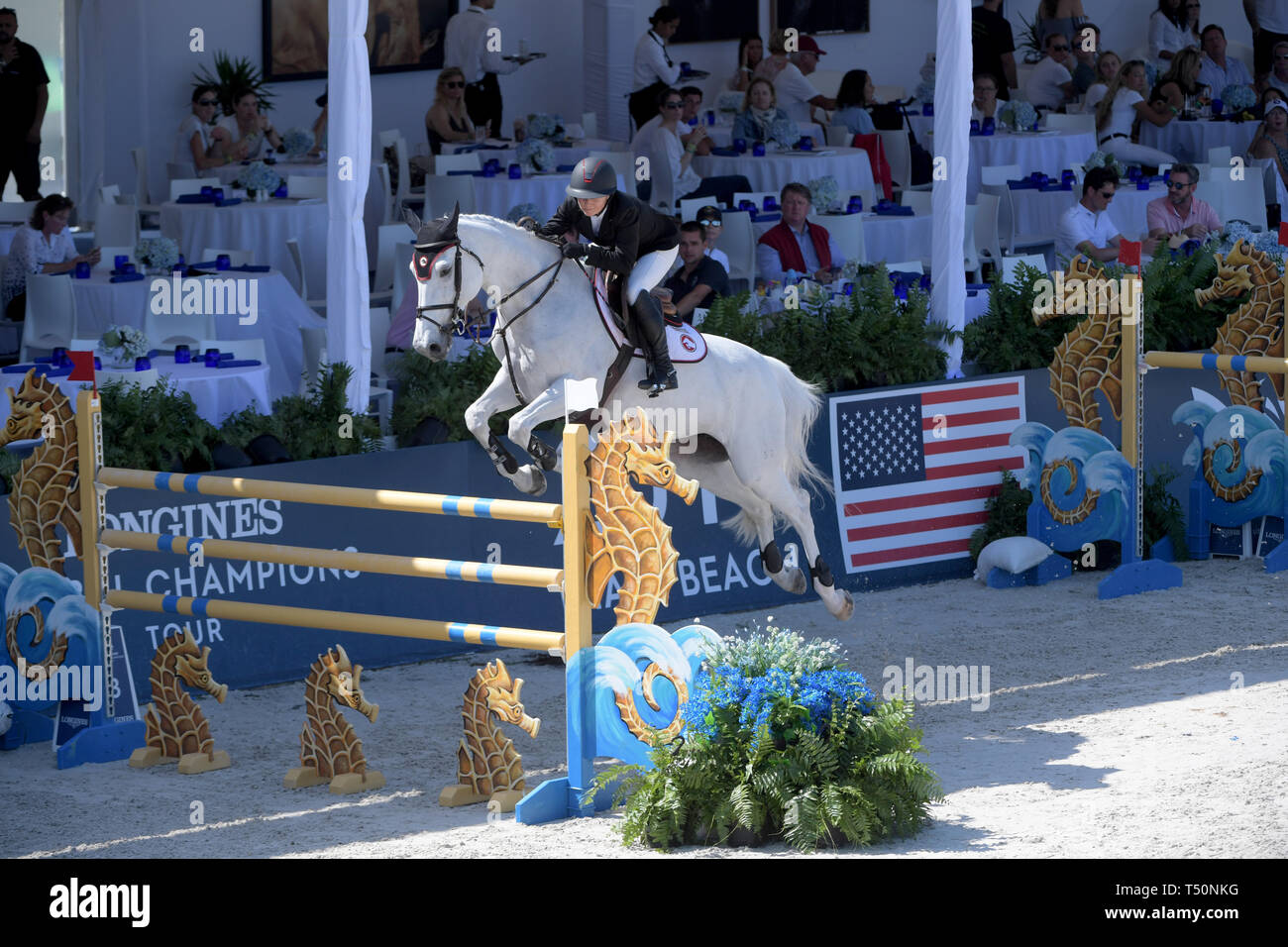 Miami, Florida, USA. 19. April 2019. MIAMI BEACH, FL - 19. April ...