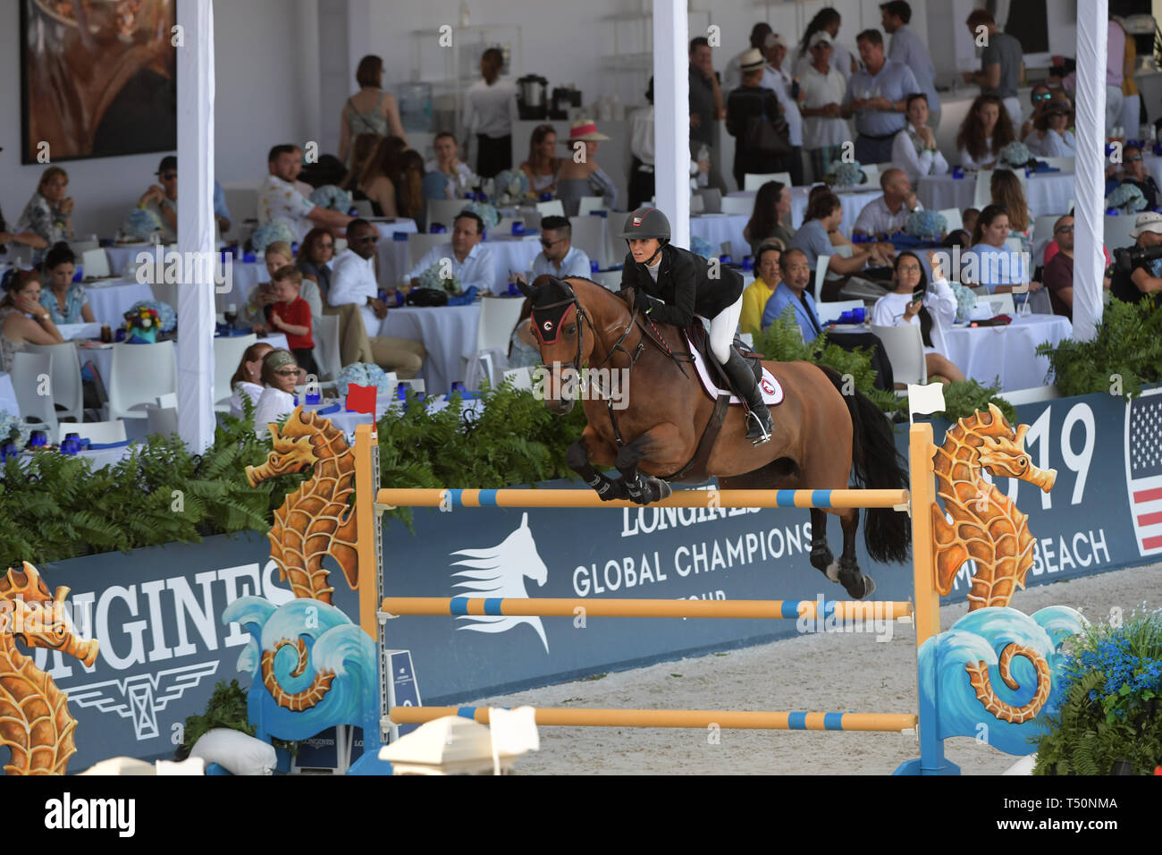 Miami, Florida, USA. 19. April 2019. MIAMI BEACH, FL - 19. April ...