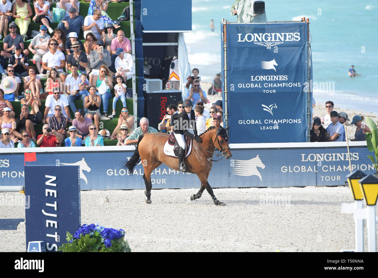 Miami, Florida, USA. 19. April 2019. MIAMI BEACH, FL - 19. April ...