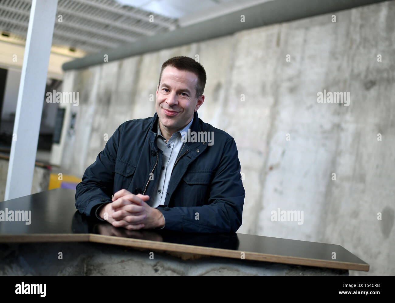 Berlin, Deutschland. 10 Apr, 2019. Geschäftsführer Quirin Graf Adelmann ...