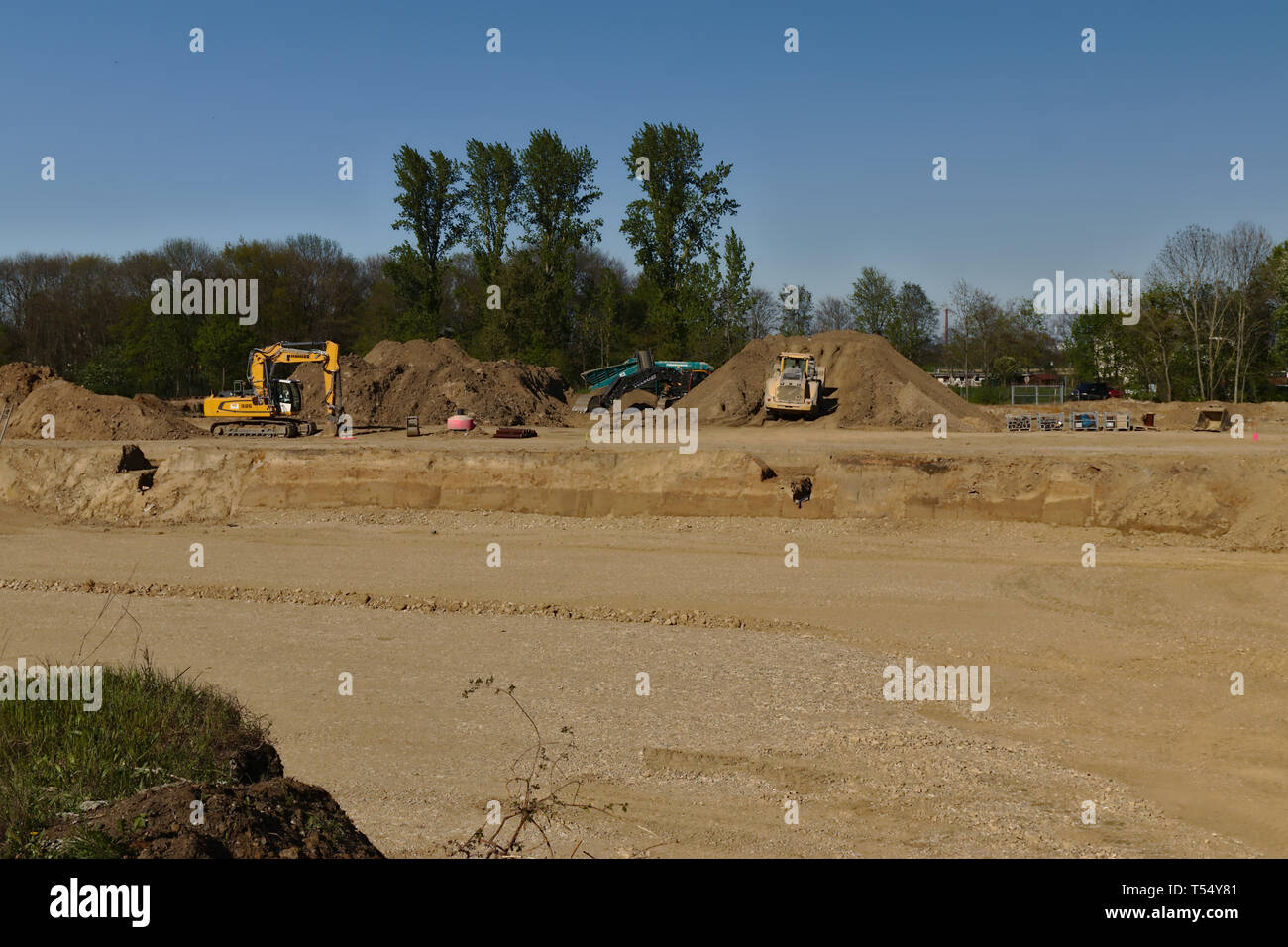 Baggergrube Stockfotos und -bilder Kaufen - Alamy