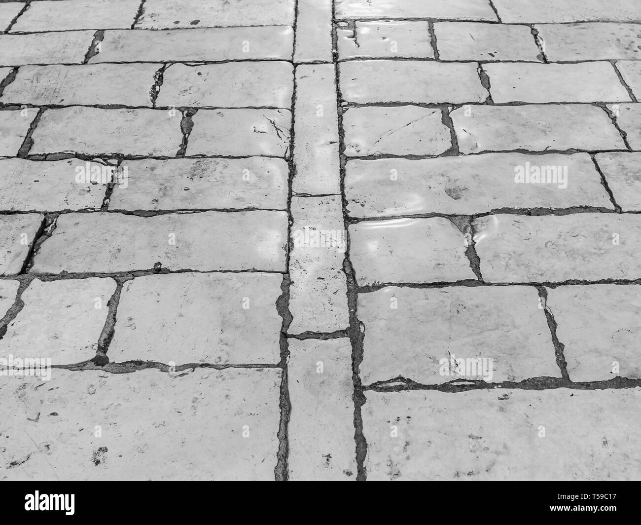 Stone pavement texture -Fotos und -Bildmaterial in hoher Auflösung – Alamy