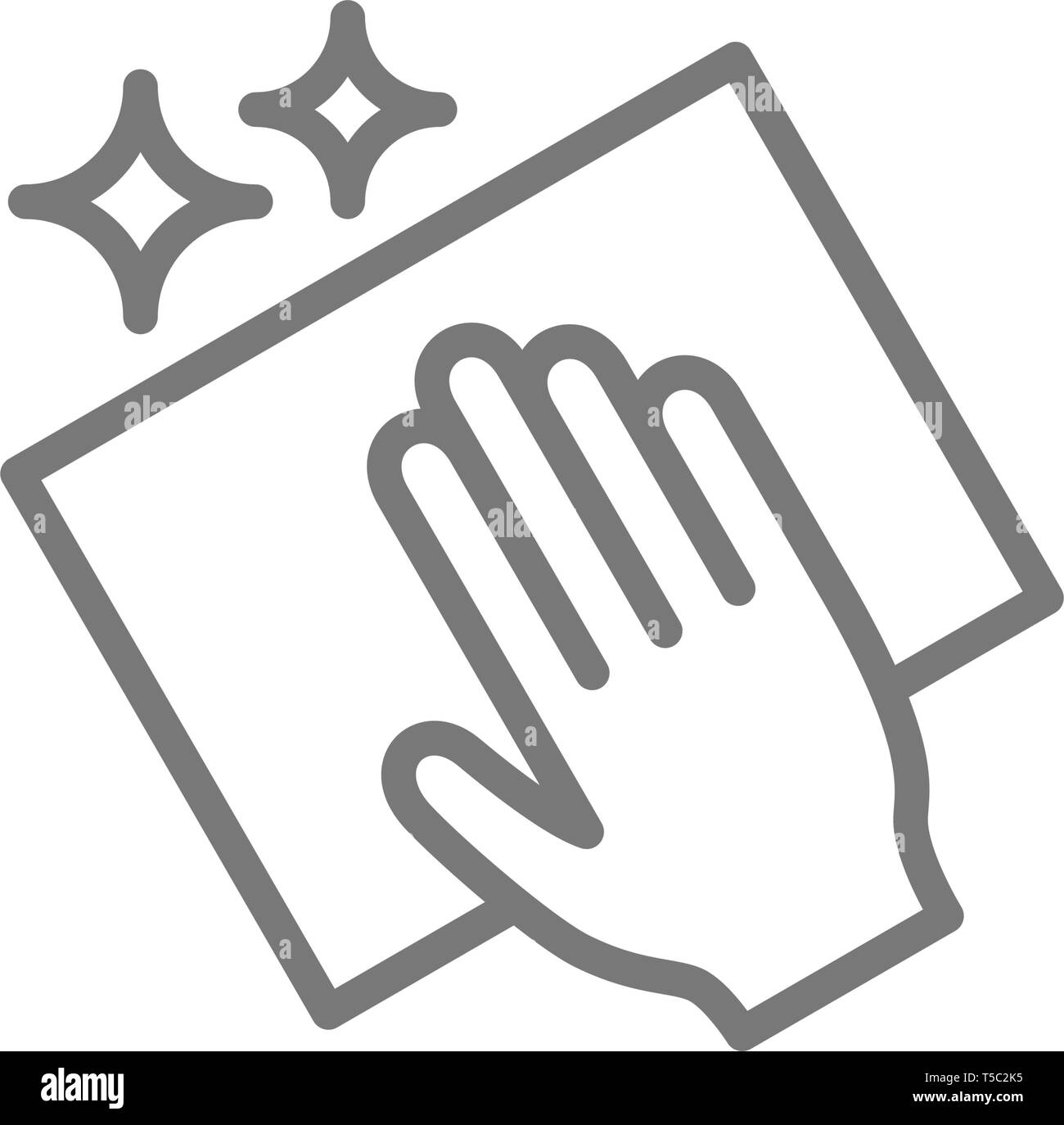 Reinigung Piktogramm Stockfotos und -bilder Kaufen - Alamy