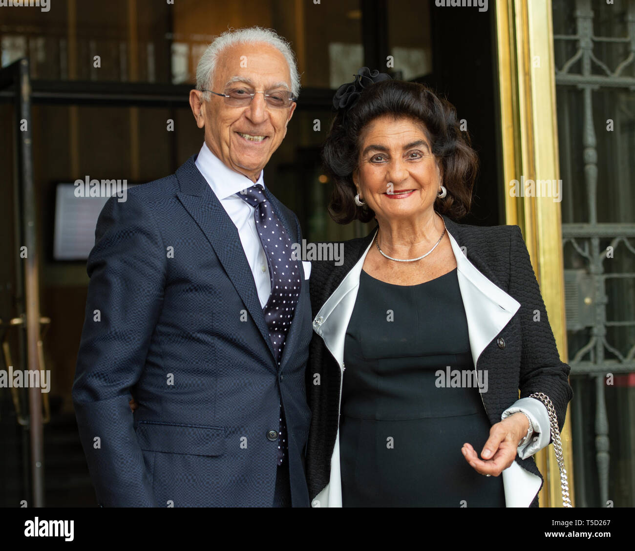 Hannover, Deutschland. 24 Apr, 2019. Madjid Samii, Iranian-German ...
