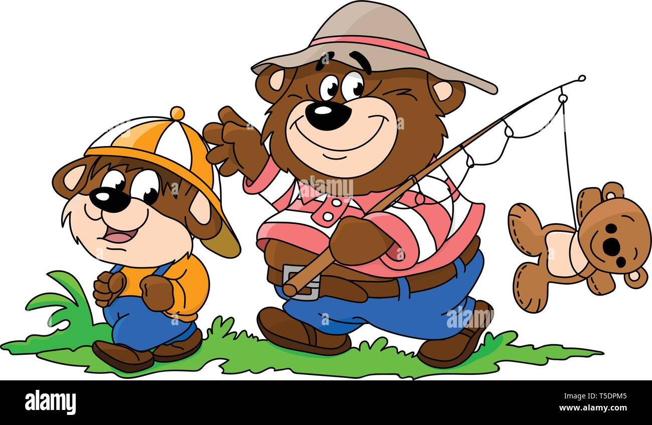 Sohn Vater Illustration Stockfotos und -bilder Kaufen - Alamy