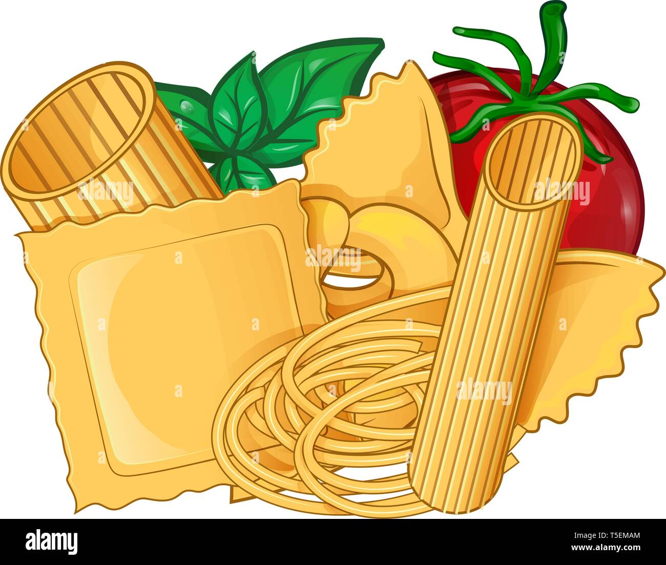 Ravioli vector vectors -Fotos und -Bildmaterial in hoher Auflösung – Alamy