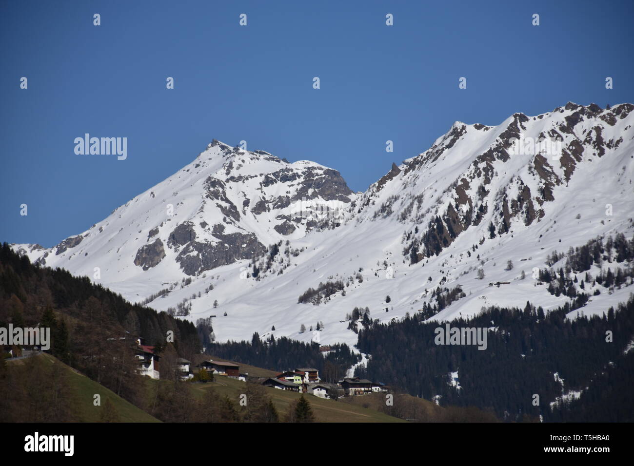 Navis, Dorf Tirol, navistal Naviser Tal, Innsbruck Land, Österreich ...