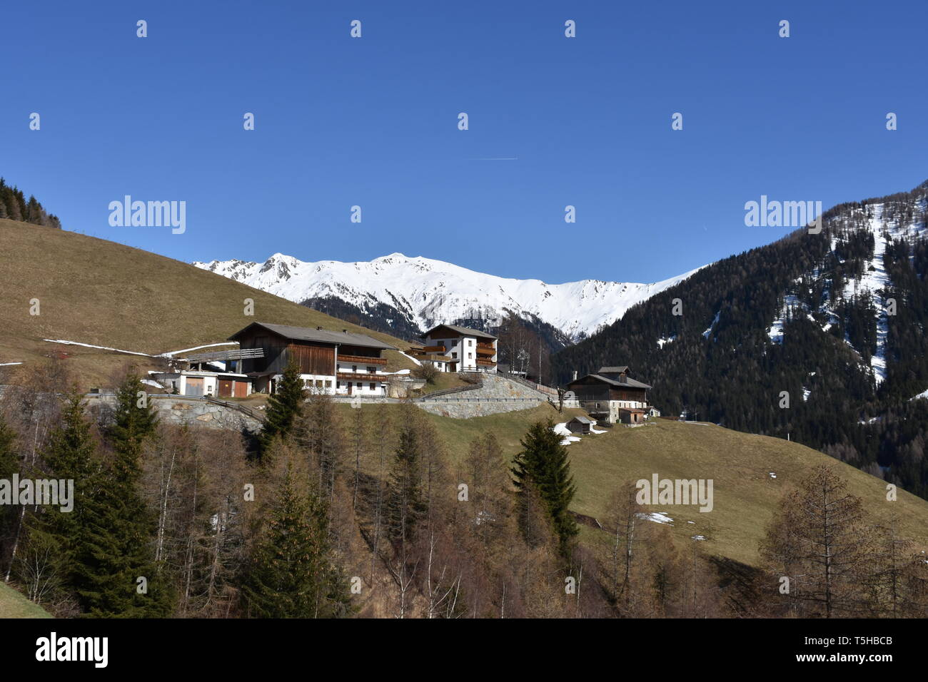 Navis, Dorf Tirol, navistal Naviser Tal, Innsbruck Land, Österreich ...