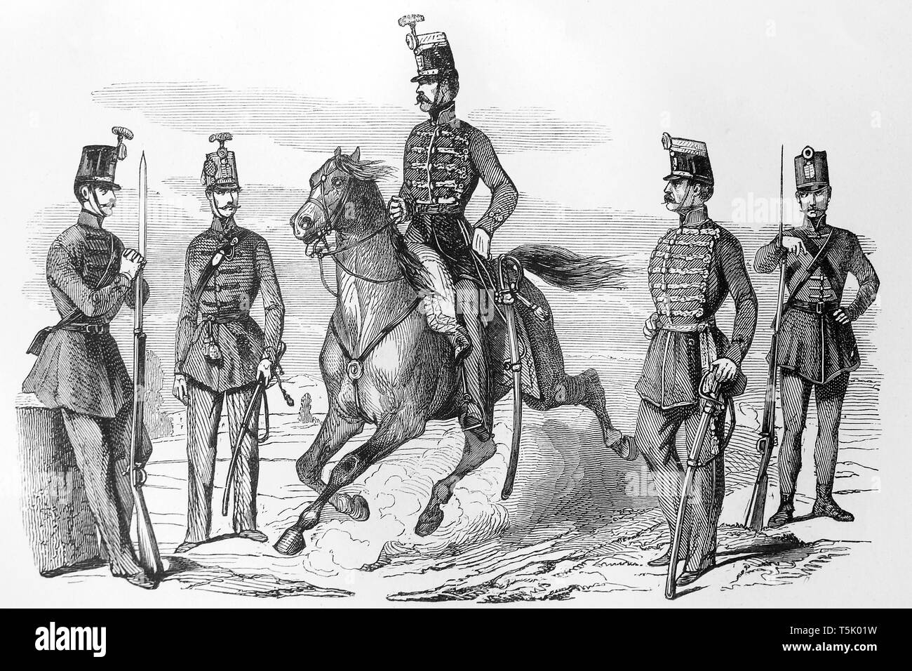 Ungarische soldaten Schwarzweiß-Stockfotos und -bilder - Alamy