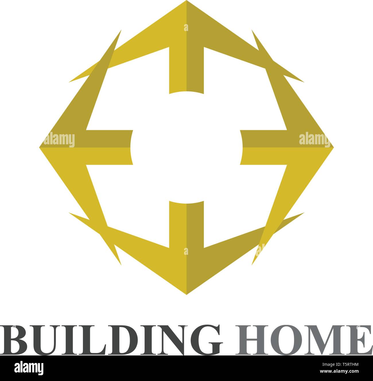 Home Gebäude Logos und Symbole Symbole Vorlage Stock-Vektorgrafik - Alamy