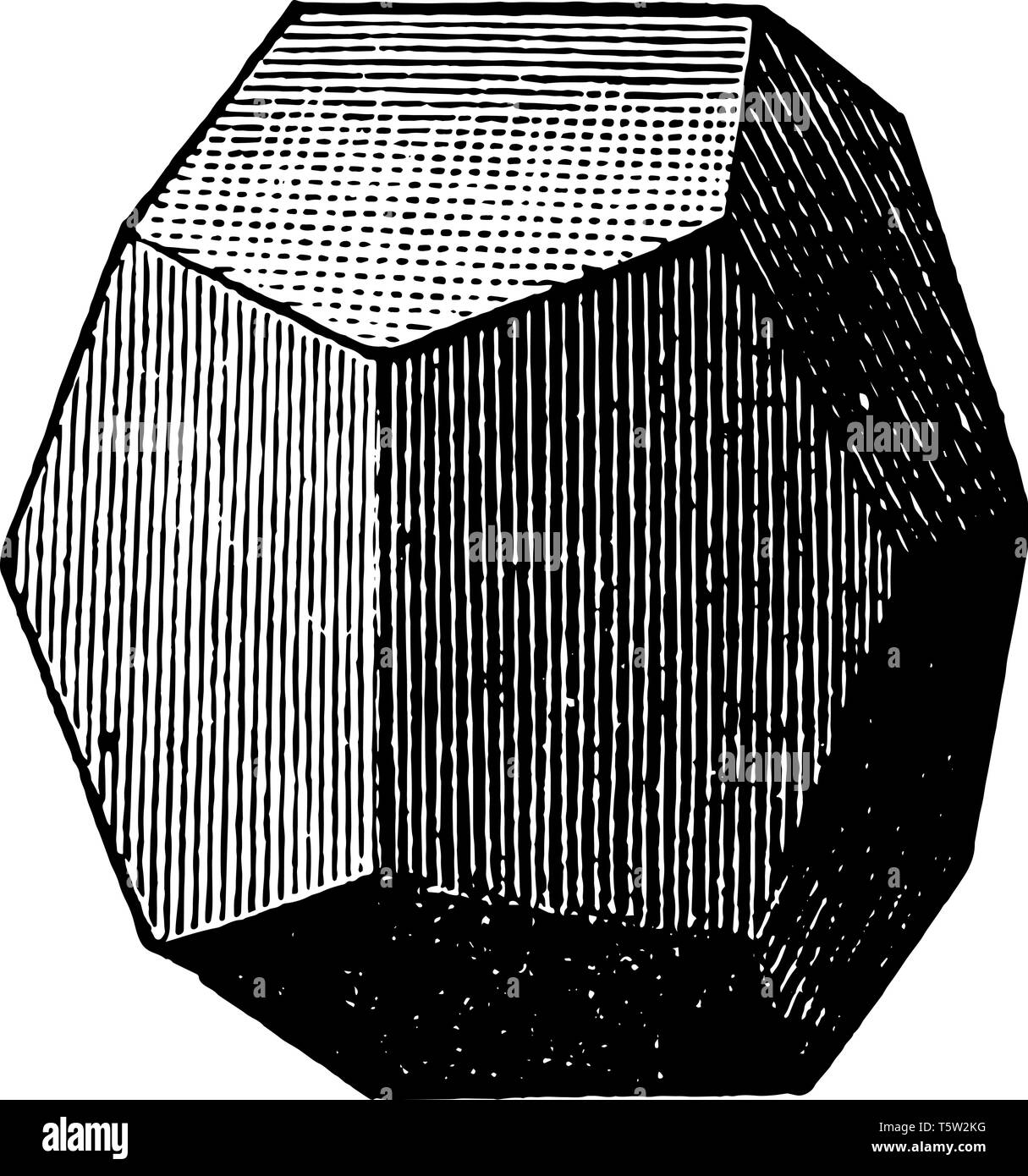 Ein Dodekaeder ist eine 3D-Form, die aus 12 Fünfecken. Es gibt viele ...