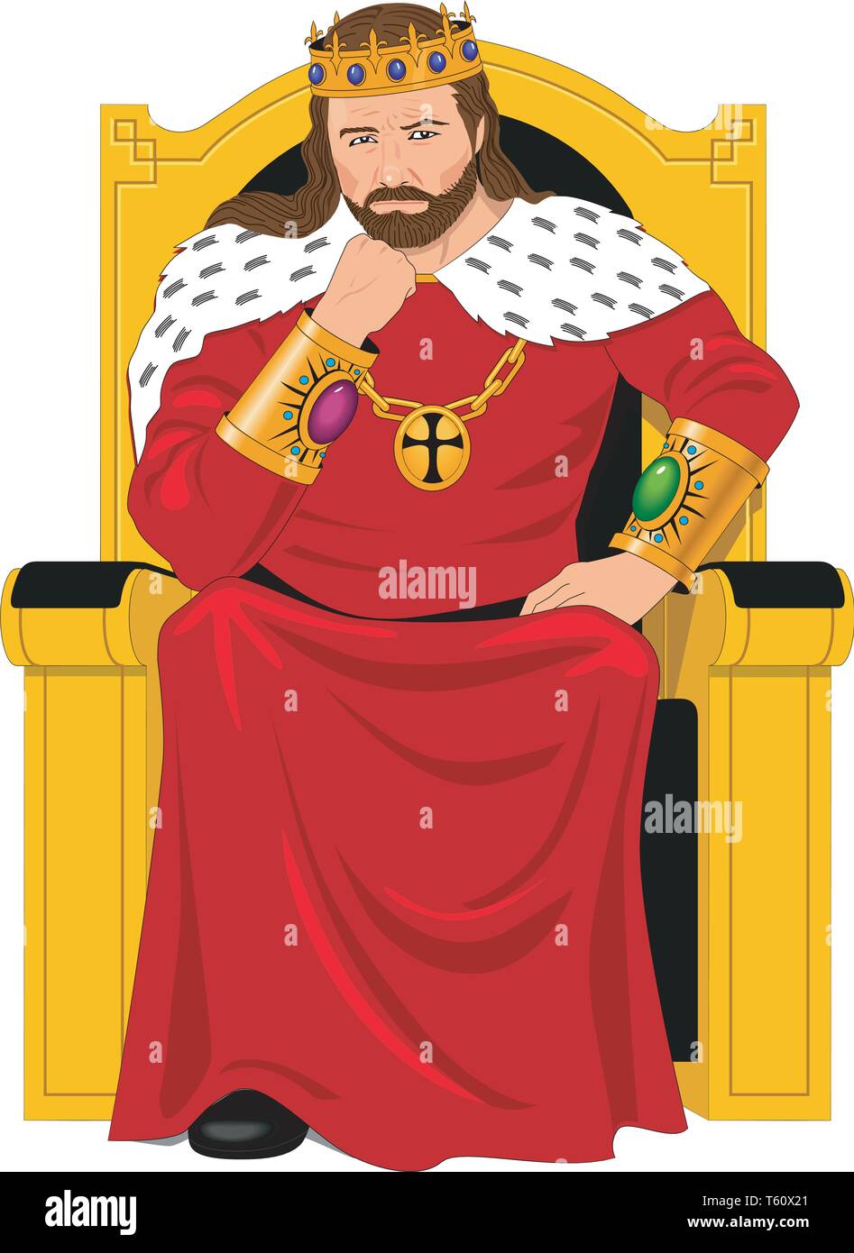 Mittelalter monarch Stockfotos und -bilder Kaufen - Alamy