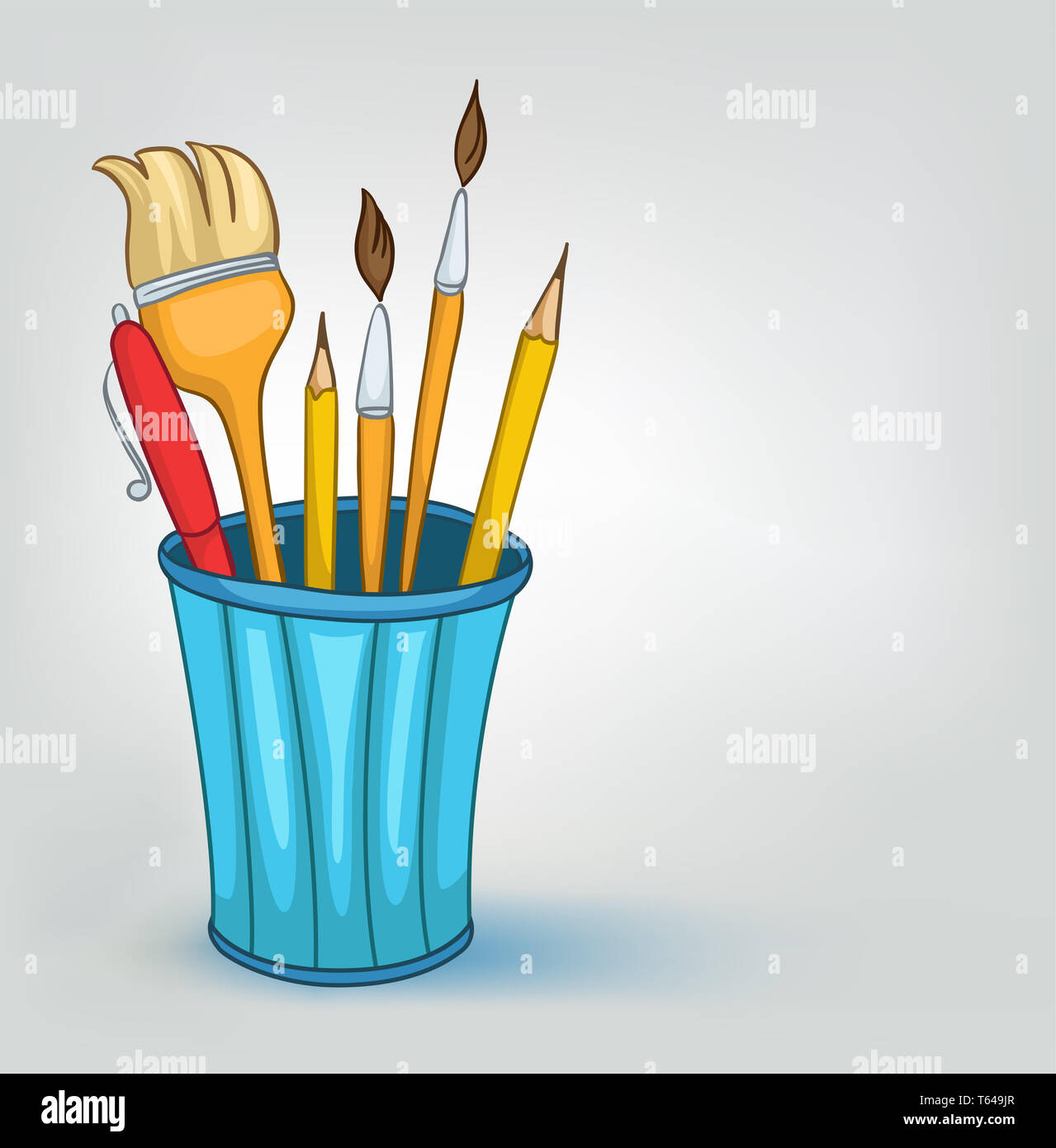 Bleistift cartoon -Fotos und -Bildmaterial in hoher Auflösung – Alamy