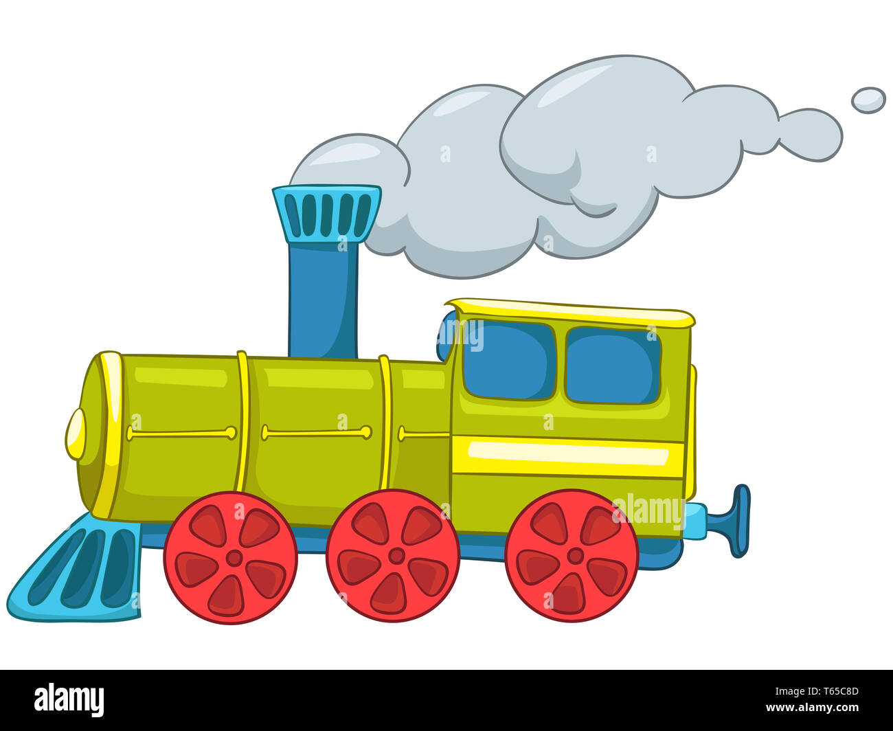 Cartoon train -Fotos und -Bildmaterial in hoher Auflösung – Alamy