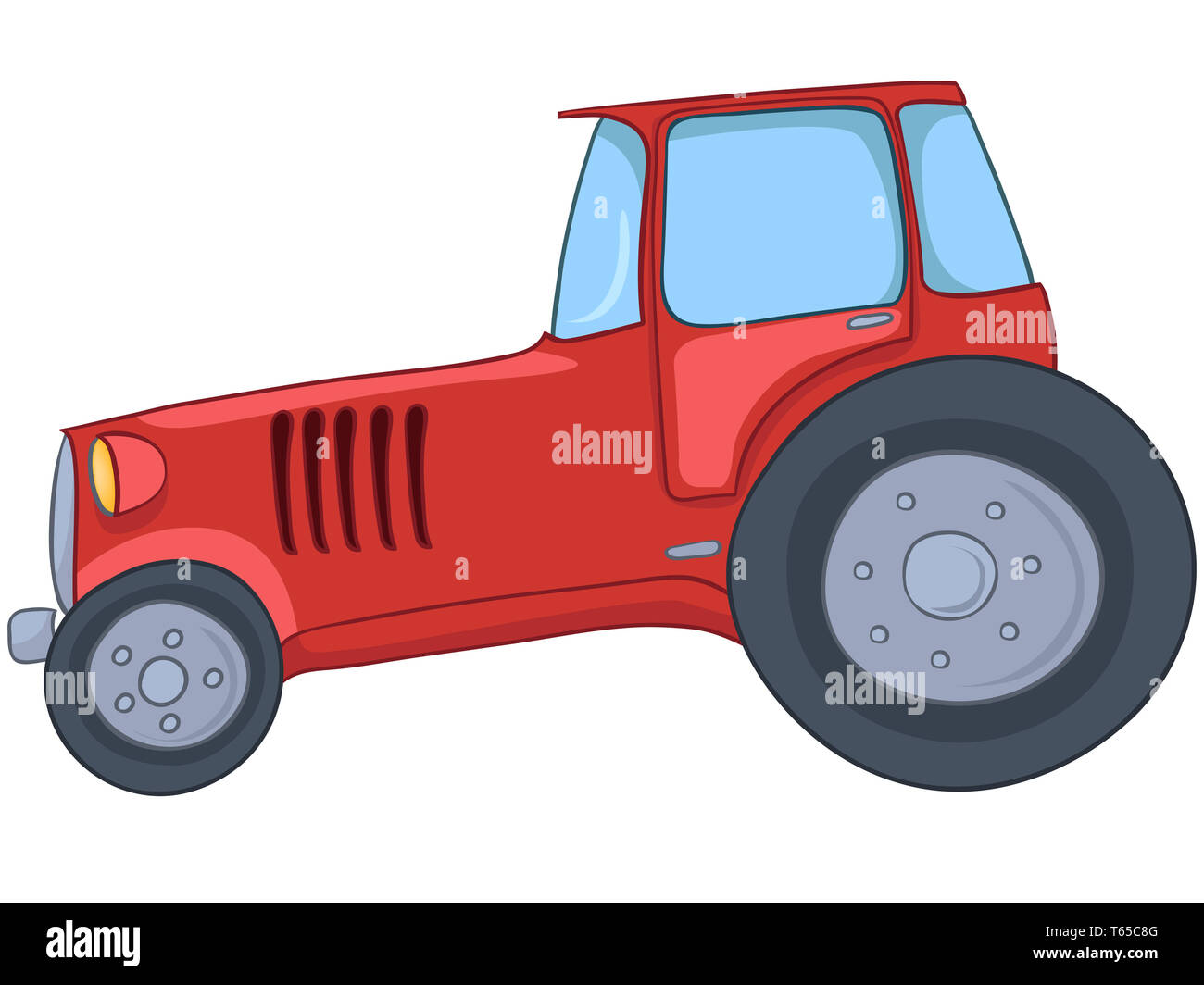 Cartoon traktor -Fotos und -Bildmaterial in hoher Auflösung – Alamy