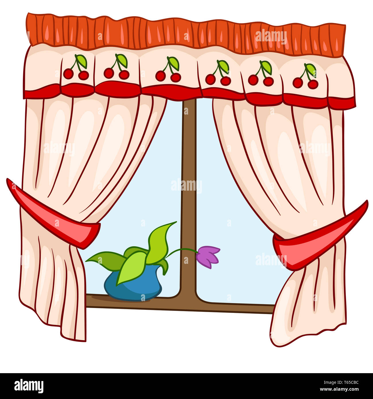 Cartoon fenster -Fotos und -Bildmaterial in hoher Auflösung – Alamy