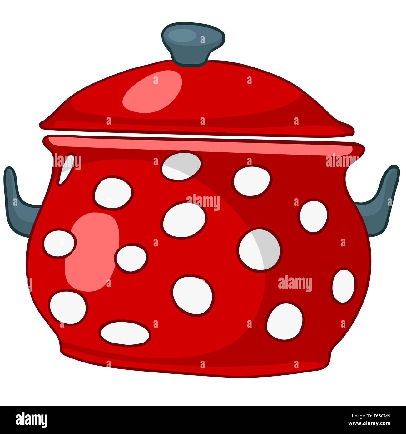 Comic illustration cartoon topf -Fotos und -Bildmaterial in hoher Auflösung – Alamy