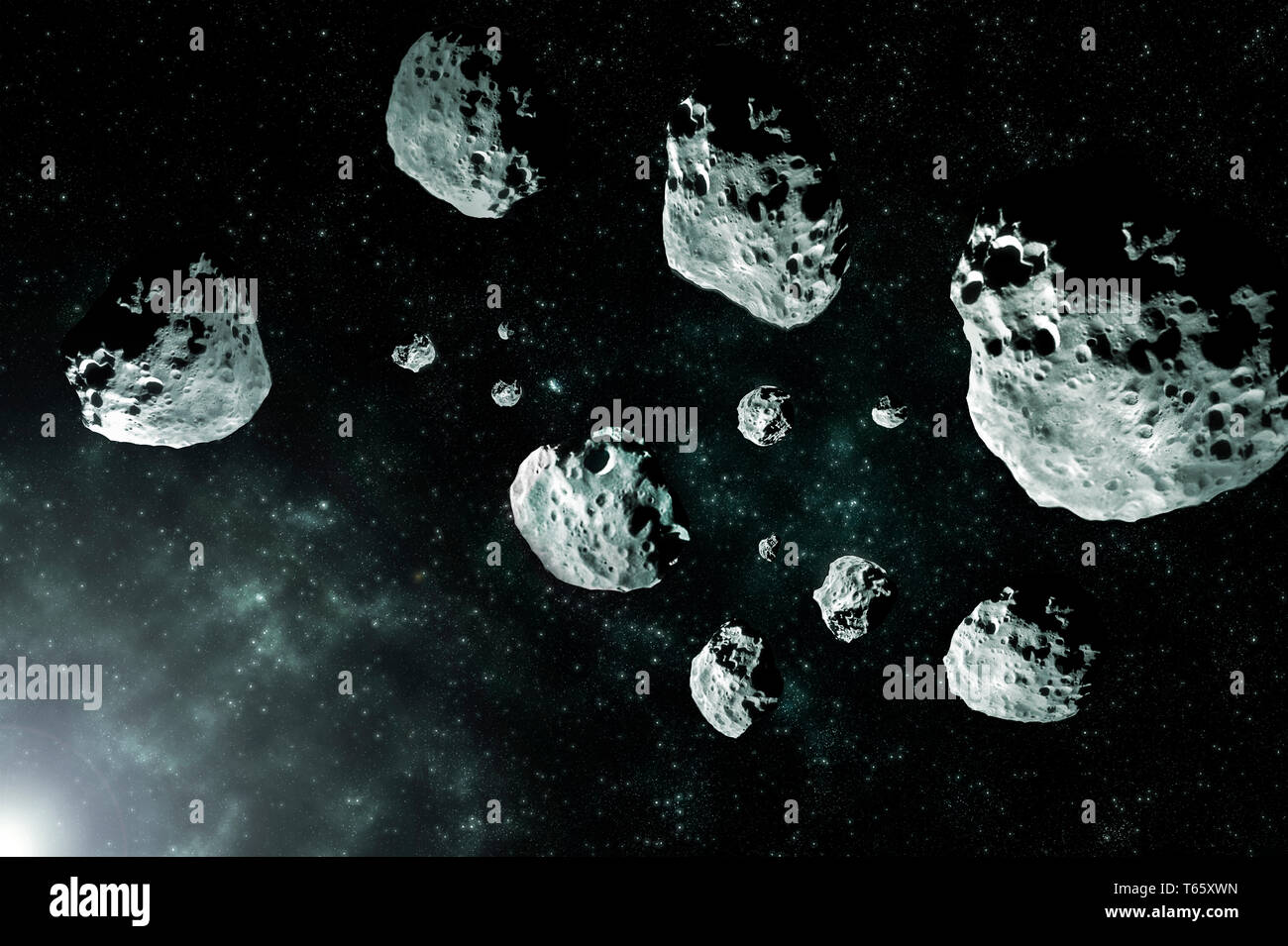 Asteroid meteorite -Fotos und -Bildmaterial in hoher Auflösung – Alamy