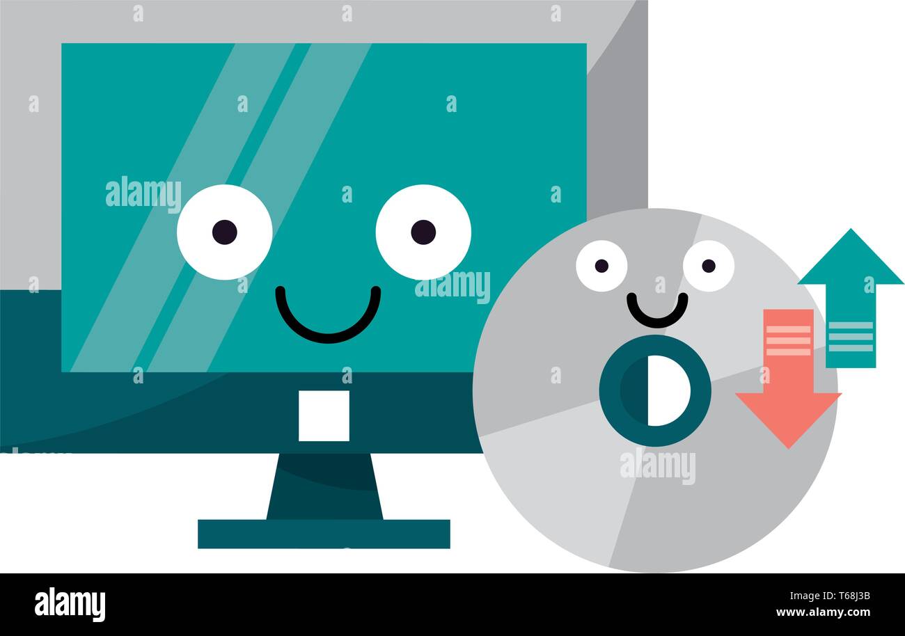 Software cartoons Stock-Vektorgrafiken kaufen - Alamy