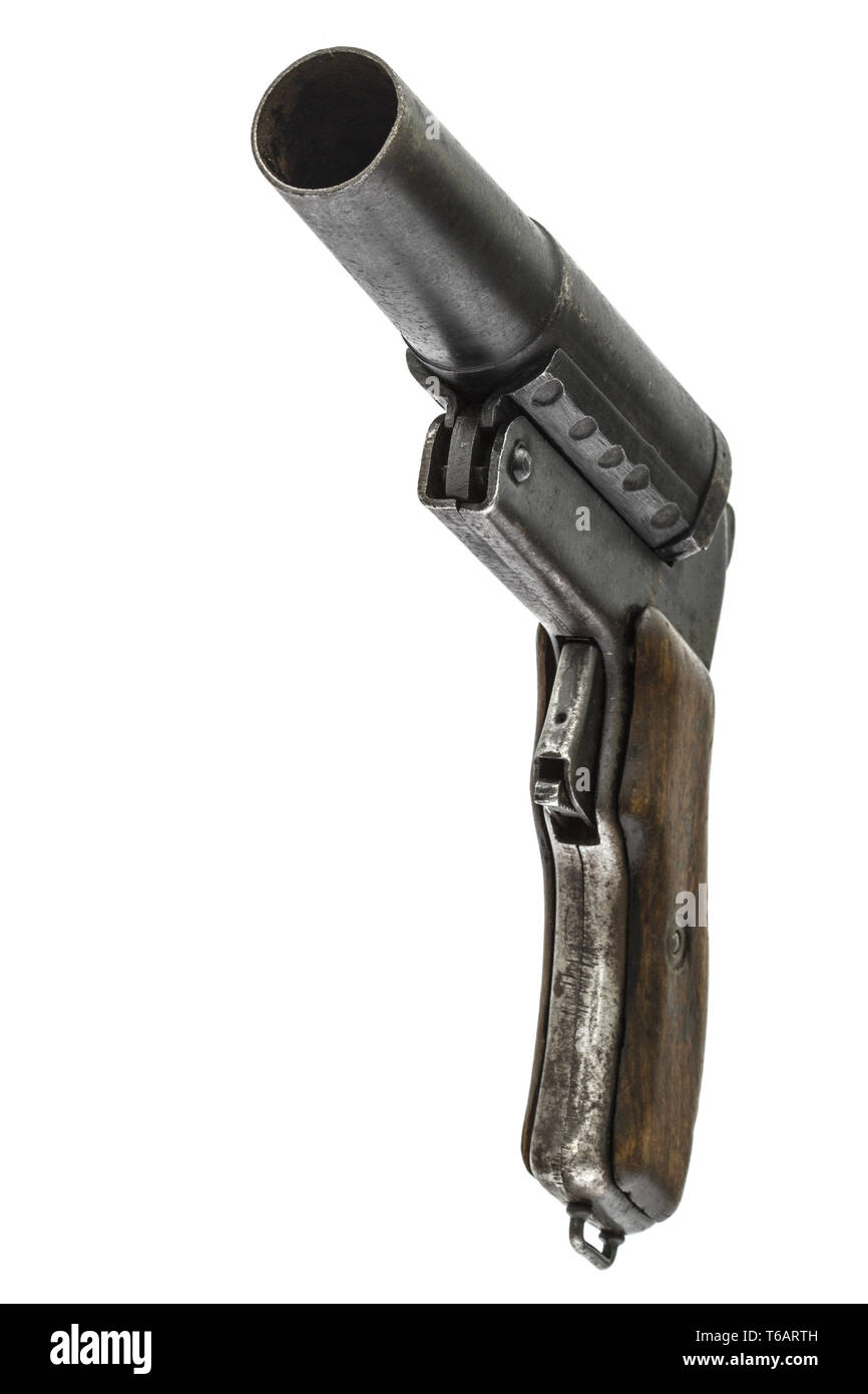 Military flare pistole -Fotos und -Bildmaterial in hoher Auflösung – Alamy