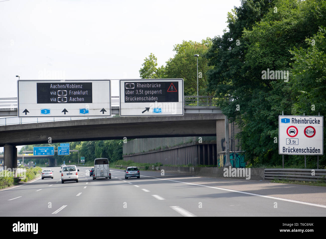 Autobahn A3 Stockfotos und -bilder Kaufen - Alamy