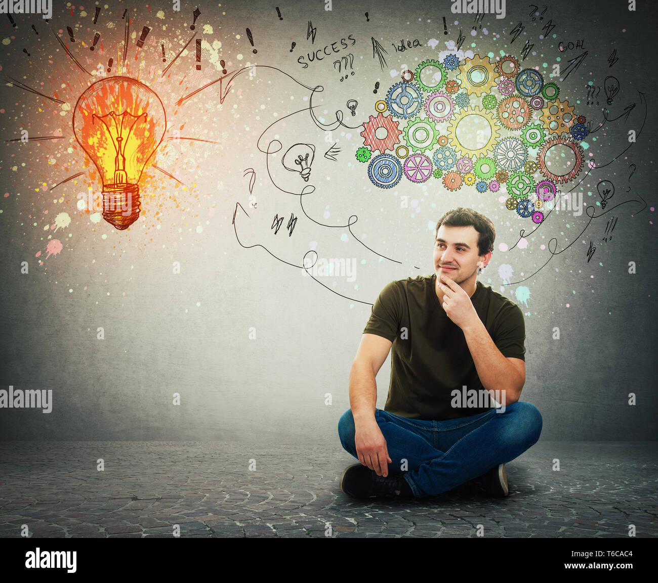 Think positive -Fotos und -Bildmaterial in hoher Auflösung – Alamy