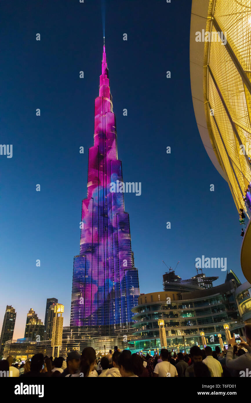 Burj khalifa in dubai -Fotos und -Bildmaterial in hoher Auflösung – Alamy