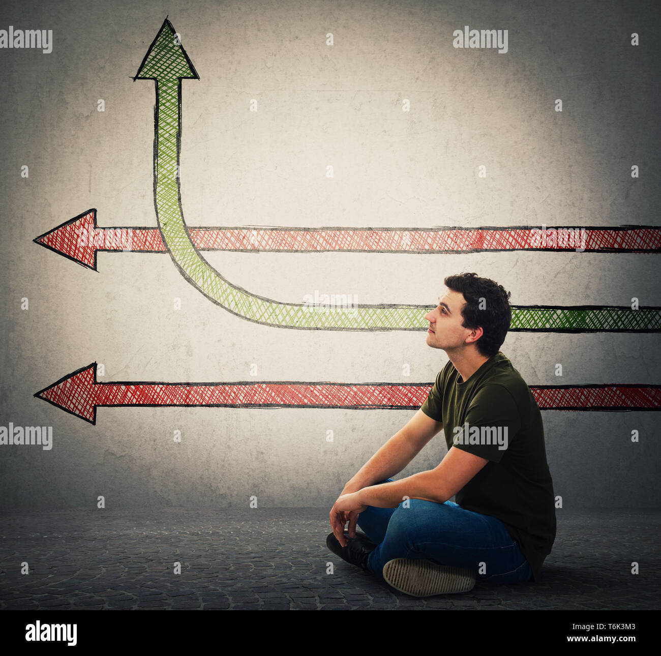 Dieser Weg Nach Oben Symbol Stockfotos und -bilder Kaufen - Alamy