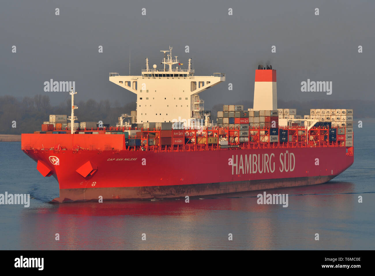 Cap san container ship -Fotos und -Bildmaterial in hoher Auflösung – Alamy