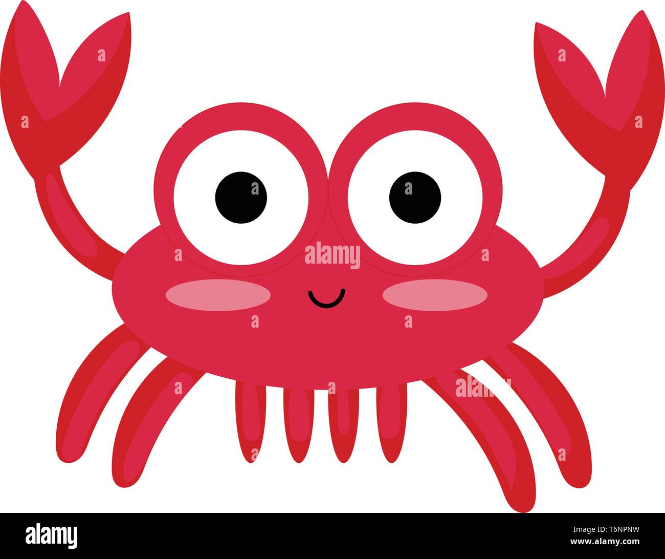 Krabben cartoon zeichnung Stock-Vektorgrafiken kaufen - Alamy