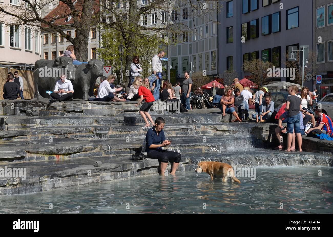 Brunnen auf dem rindermarkt -Fotos und -Bildmaterial in hoher Auflösung ...