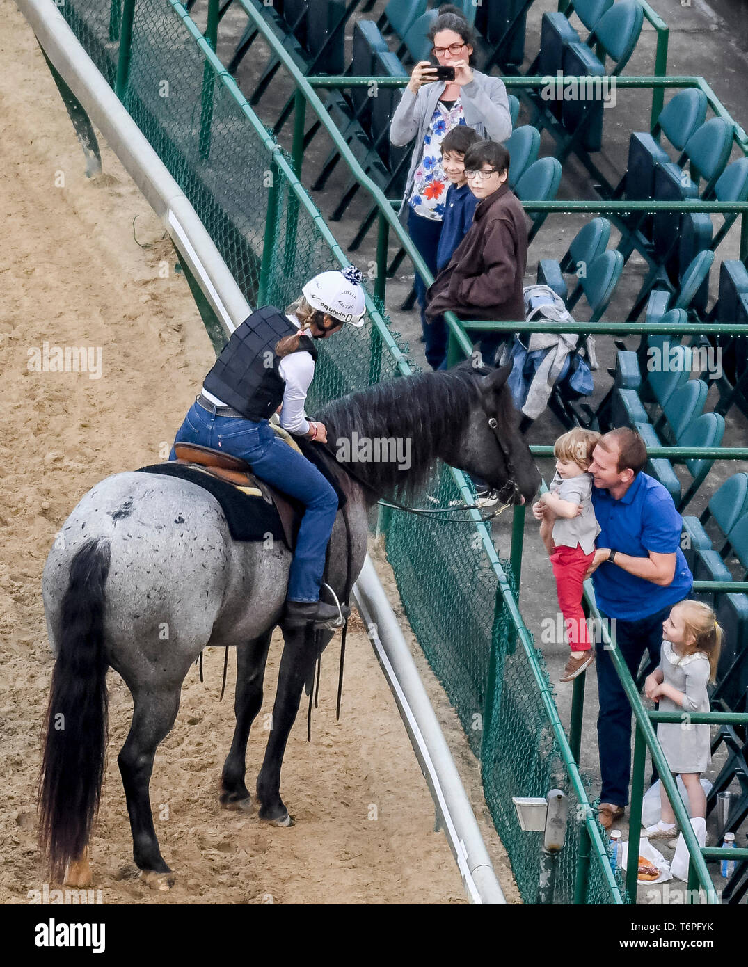 Louisville, Kentucky, USA. Zum 2. Mai, 2019. LOUISVILLE, Kentucky - Mai ...
