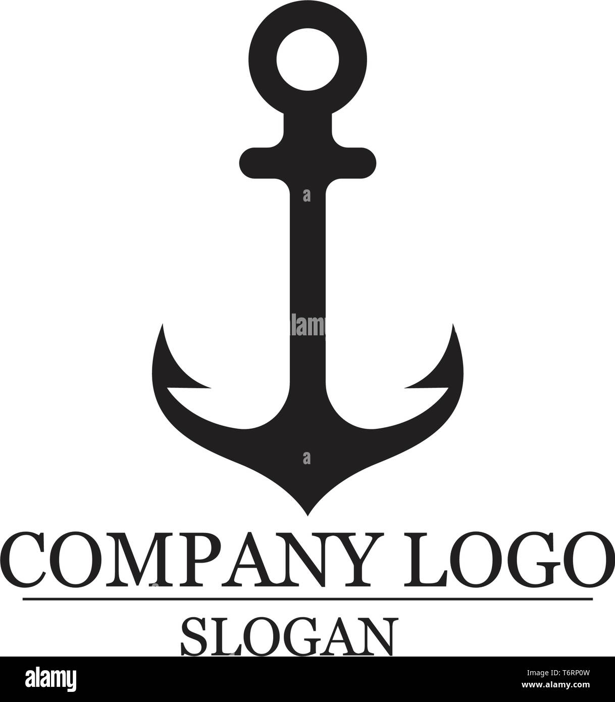 Anker logo Stock-Vektorgrafiken kaufen - Alamy