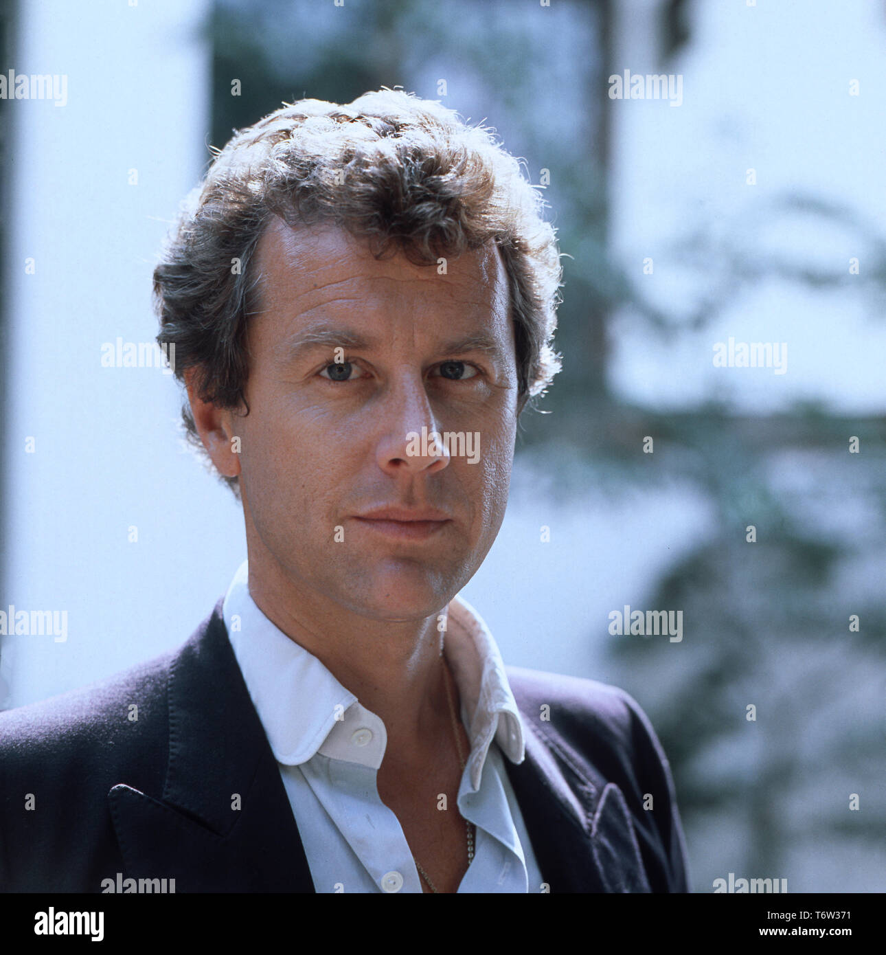 Michael Schwarzmaier, deutscher Wis und Synchronsprecher, Deutschland 1982. Deutsche ...