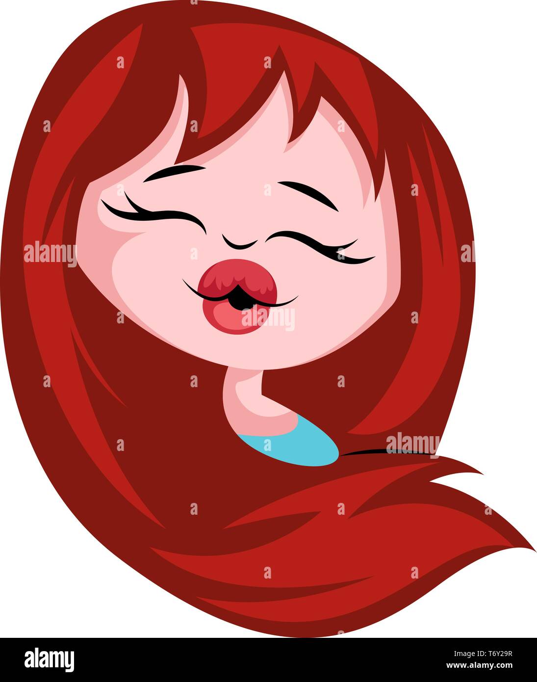 Teen lovers portrait Stock-Vektorgrafiken kaufen - Alamy
